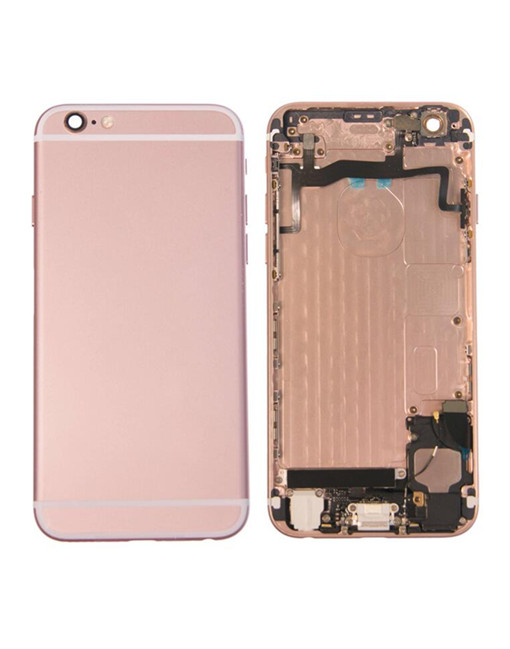 For iPhone 6S Back Housing with Small Parts Replacement - Rose Gold ...